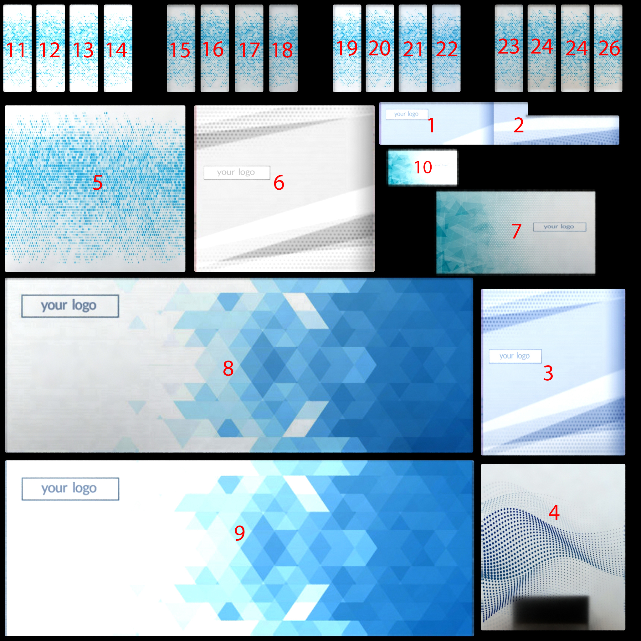 Exhibition Stands and Booth Guides, texture mapping and templates